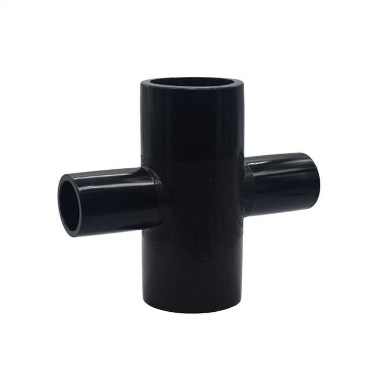 four-way docking PE new material polyethylene plastic hot melt socket ...