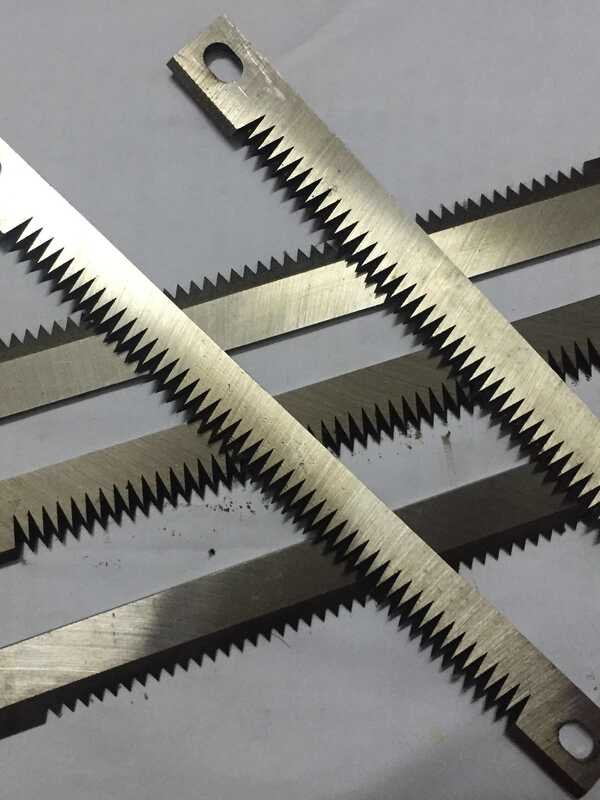 Vertical Packaging Serrated Toothed Cutter Sealing Machine Blade ...