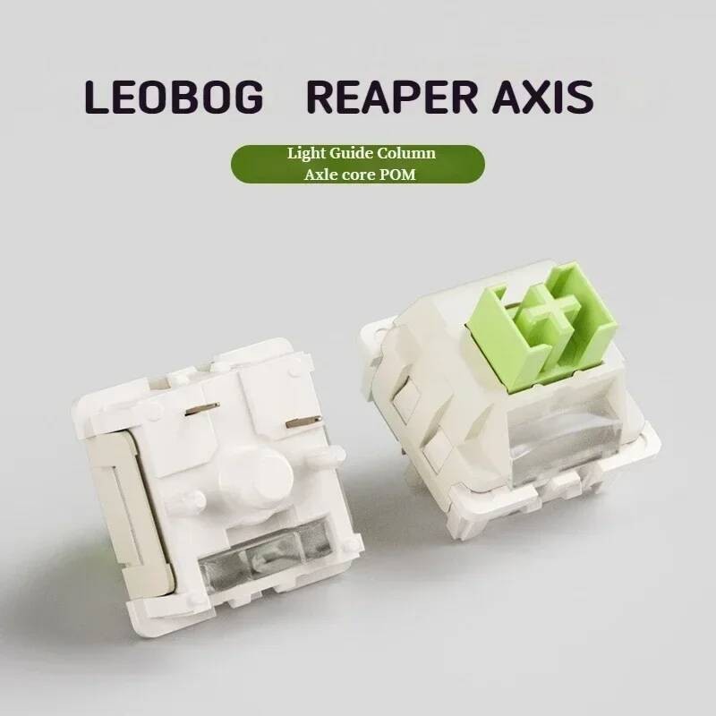 Reaper LEOBOG Linear Switch 5 Pins Custom Mechanical Keyboard 45gf RGB ...