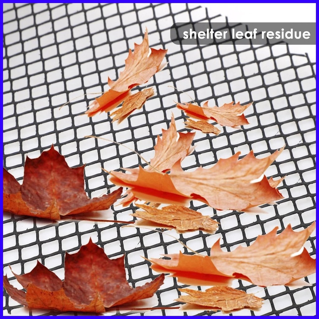 Plastic Gutter Guard Mesh, Leaf Protection Mesh Gutter Guards Roll Leaf ...