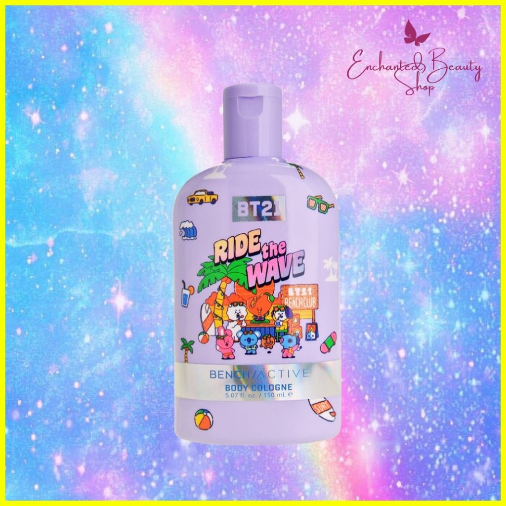 BT21 x BENCH Body Cologne Beach Club Perfume Fragrance 150ml | Shopee ...