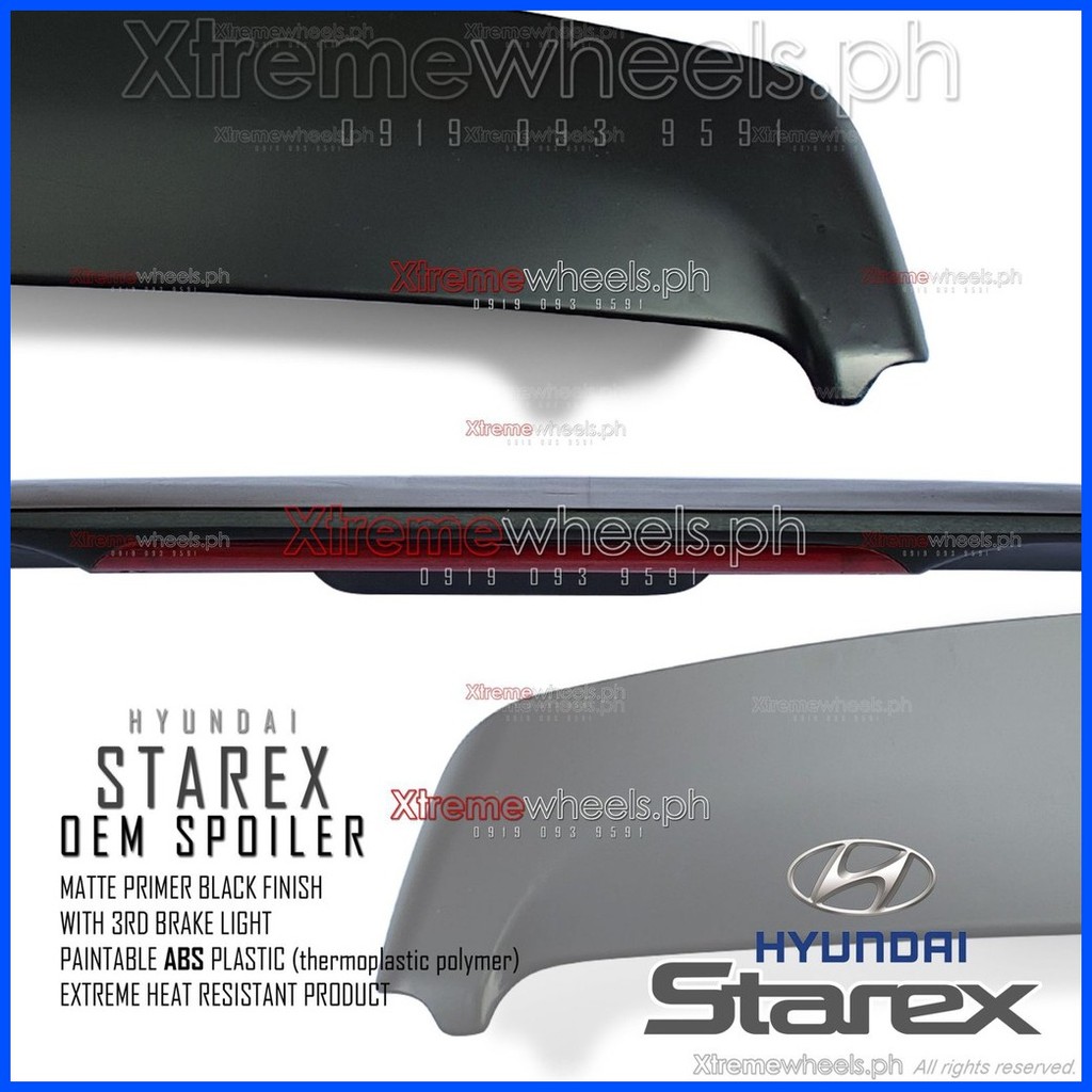 Grand Starex H1 2008-2018 Thailand Made with 3rd brake light and Primer ...