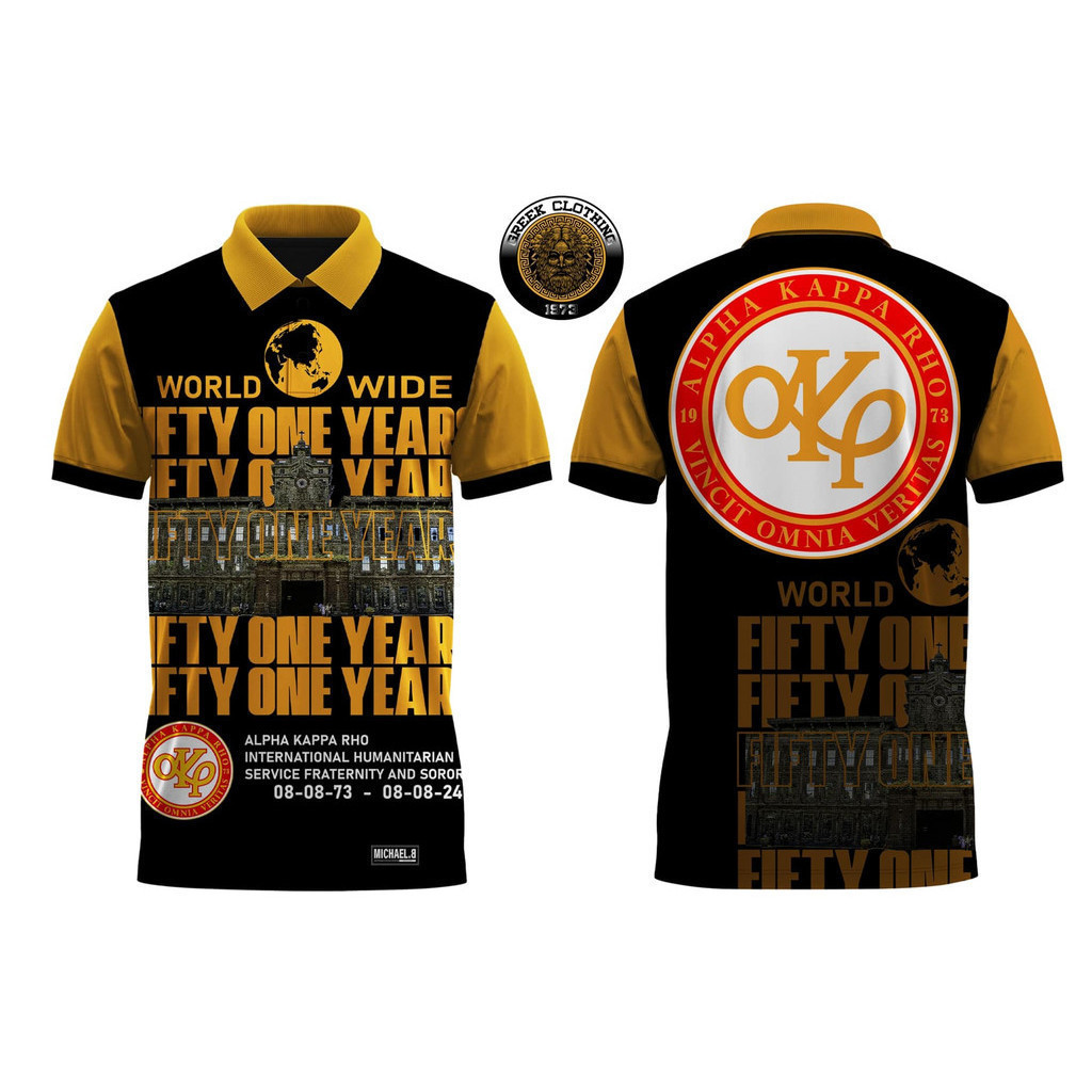 【Ready Stock】New 2025 AKP 51st Anniversary Alpha Kappa Rho Full ...