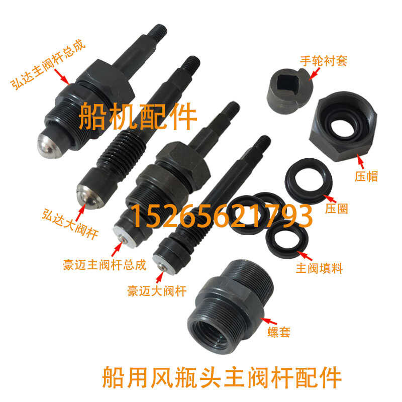 Main Assembly Cylinder Head Core Large Stem Packing Cap Screw Insert ...