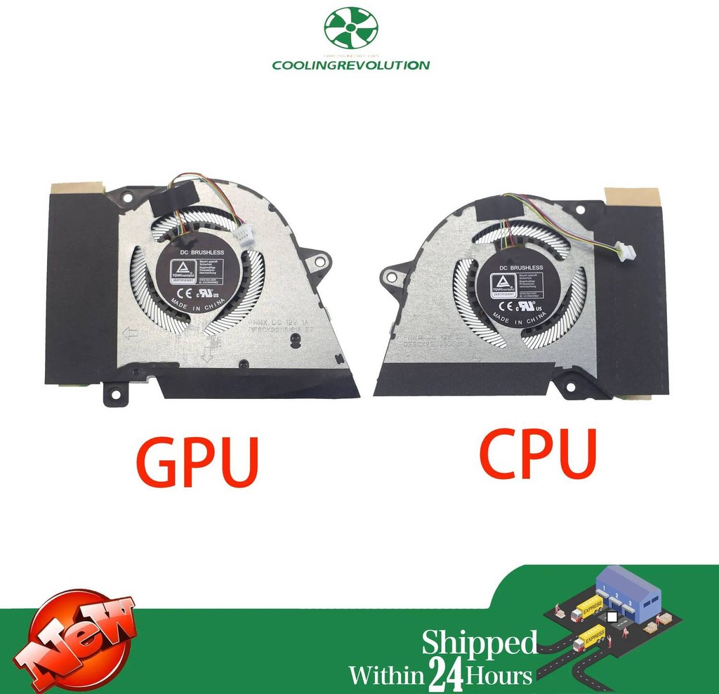 CPU Laptop GPU Cooling Fan For Asus Zephyrus G14 GA401Q GA401QEC ...