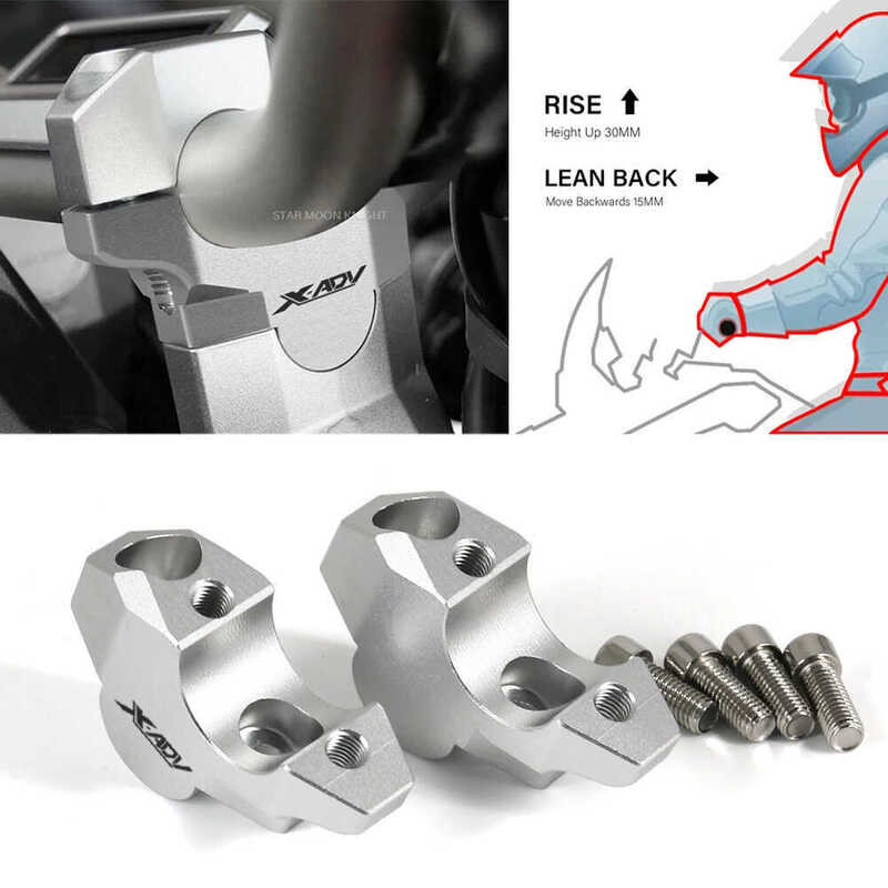 Xadv750 Honda Adv150 350 Handlebar Riser Modifiion Motorcycle ...