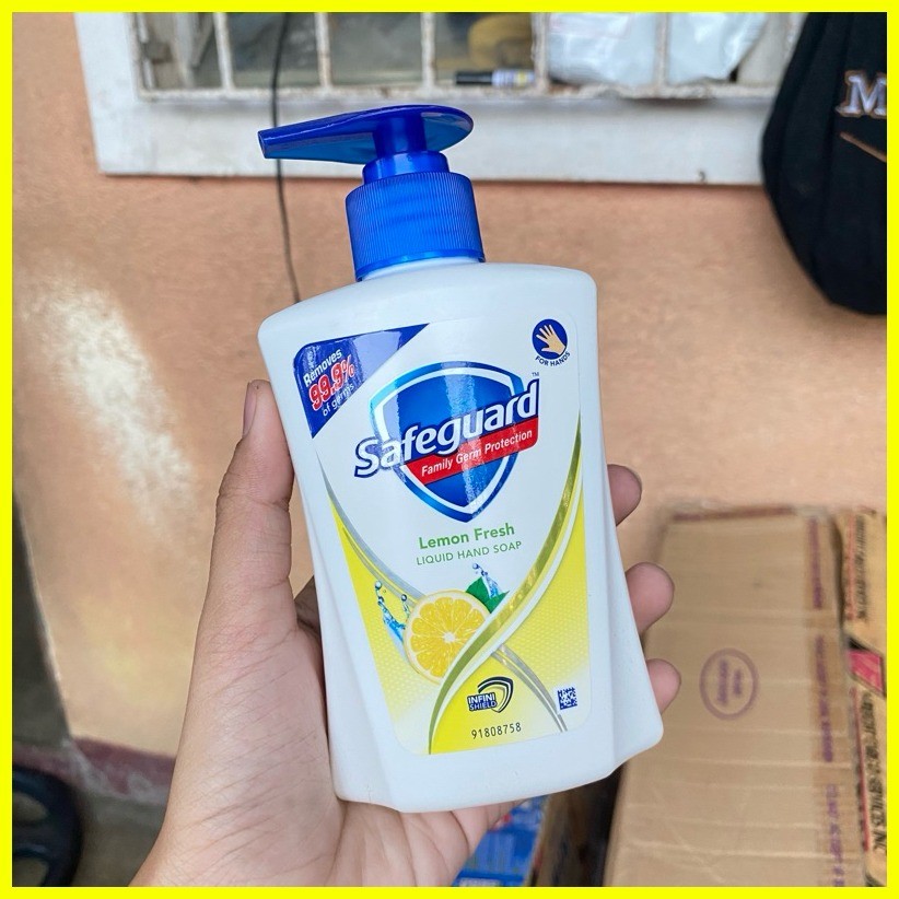 Safeguard Lemon Fresh Liquid Hand Soap 225ml | Shopee Philippines
