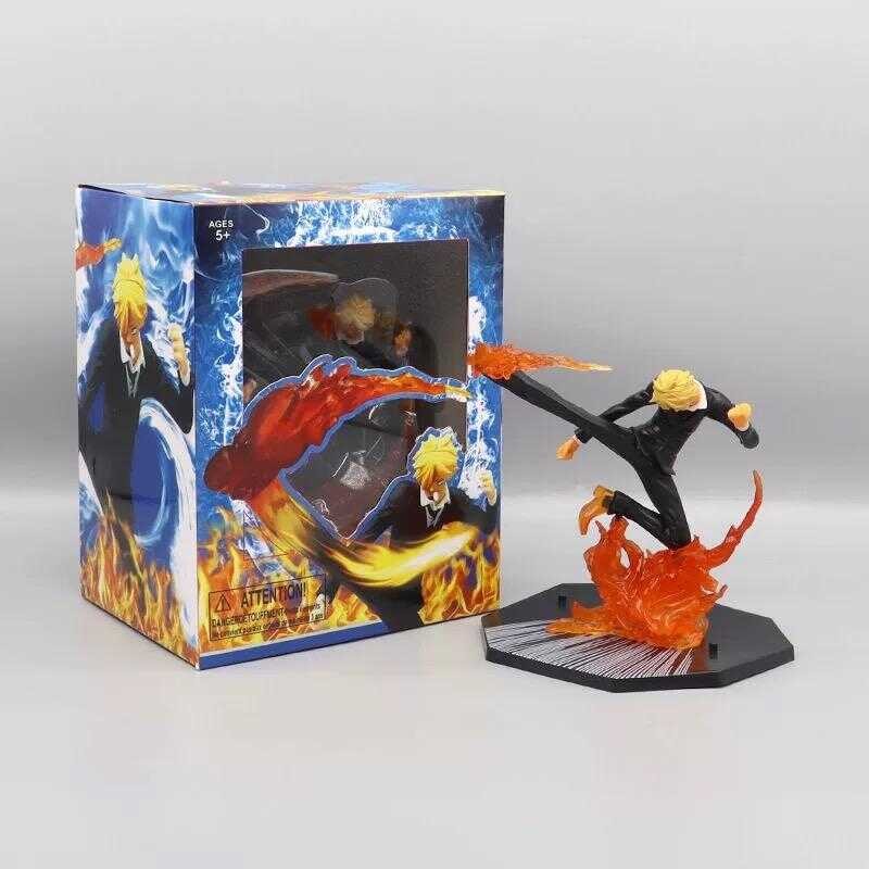 One Piece Toys Sanji Action Figure Collectible Souvenir Model Toy Anime ...
