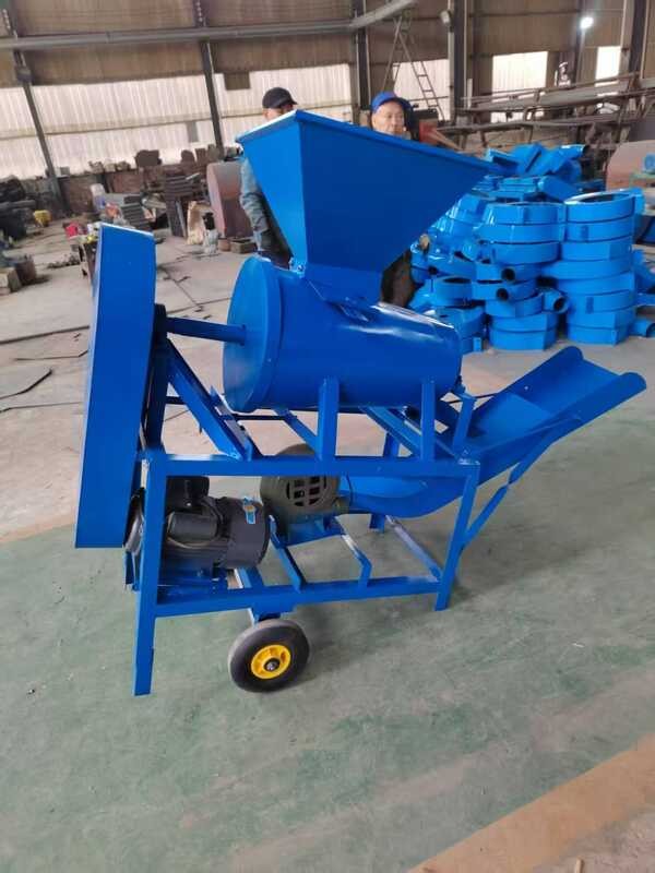 Fully Automatic Small Sheller 500kg Seeds Per Hour Castor Seed Shelling ...