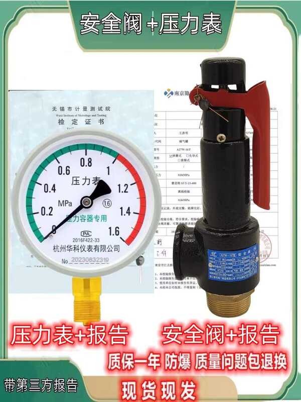 Spring-Loaded Safety Inspection Report for Gas Storage Tank Steam ...
