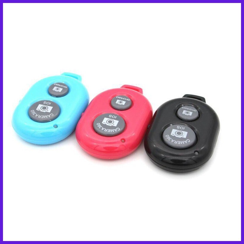 Universal Mini Wireless Bluetooth Shutter Release Remote Control Selfie ...