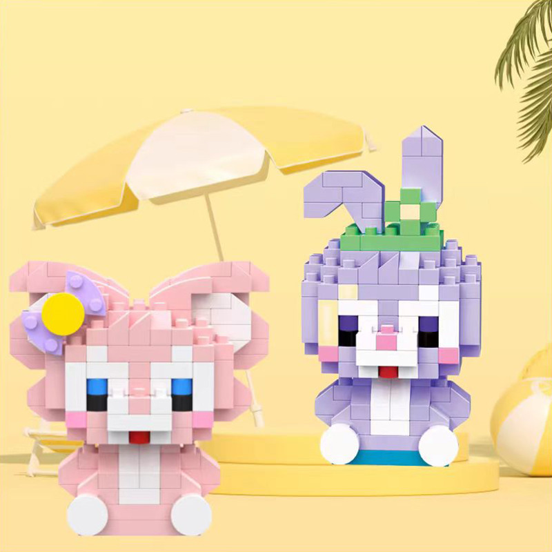 【DUZ】Mini Building Blocks Assembled Small Sanrio Particles Toys For Kid ...