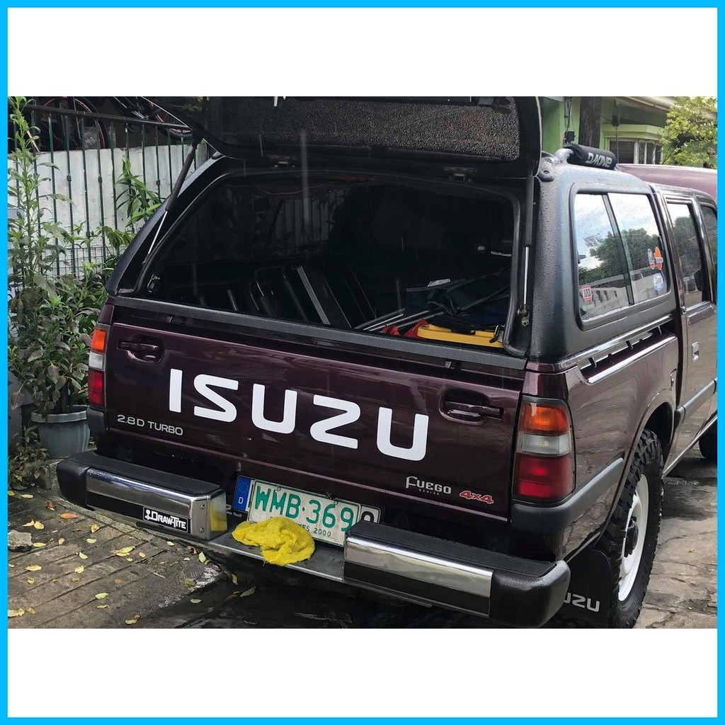 Eurodecals Isuzu Tailgate sticker Decal for 98-02 Isuzu Fuego ISUZU ...