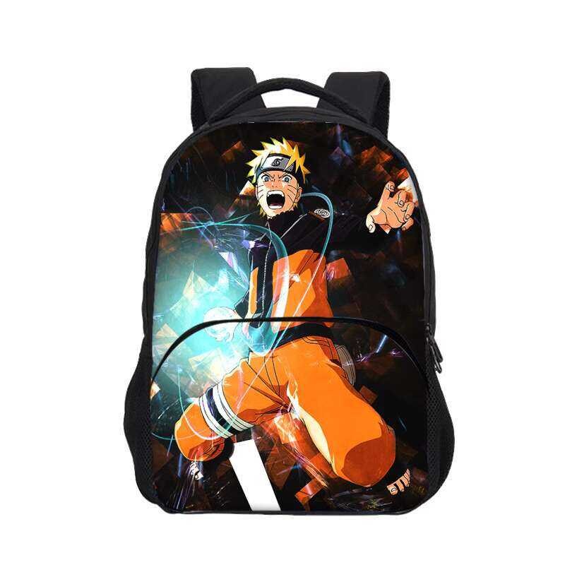 Db Naruto Anime Front Pocket Backpack For Primary And Secondary School ...