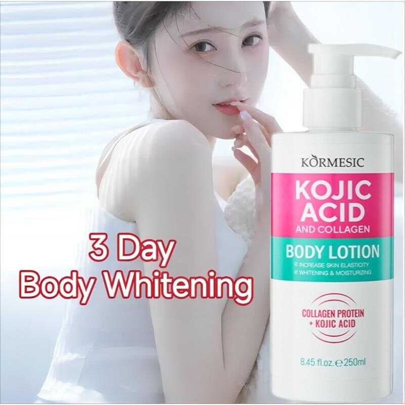 Kojic Acid Collagen Whitening Moisturizing Brightening Anti-Aging Body Lotion 250Ml Repair ...