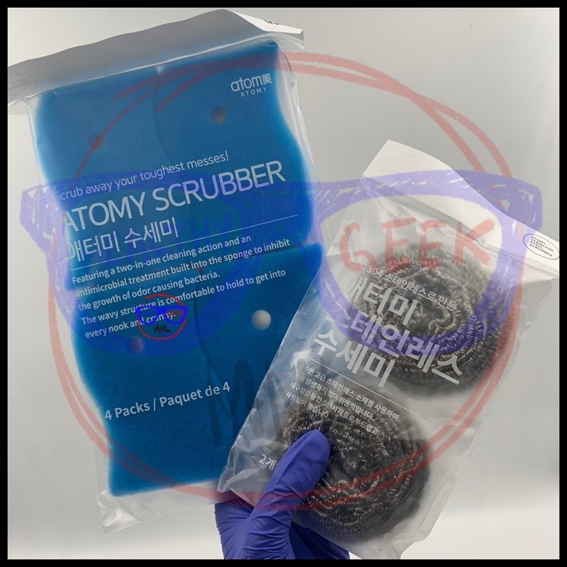 Atomy Scrubber for Dishwashing | Shopee Philippines