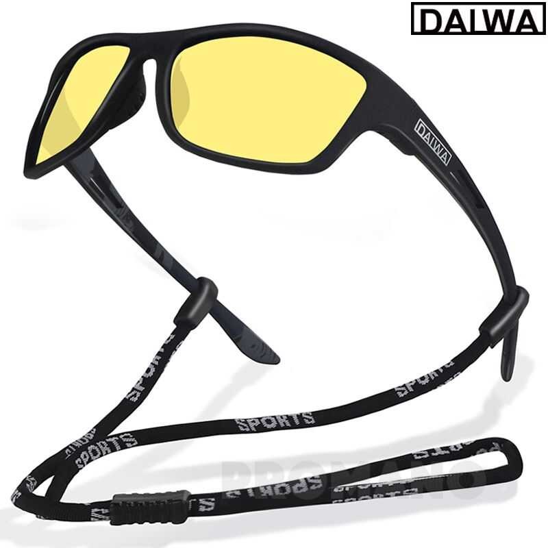 Dalwa Night Driving Polarized Sunglasses Fishing Unisex Shades Male ...