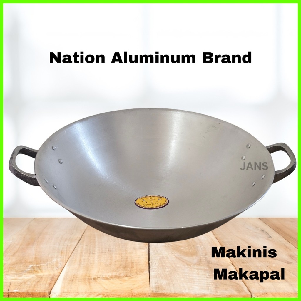 ∼ Kawa Talyasi Makapal Aluminum 37cm Heavy Duty 2.5kg Capacity | Shopee ...