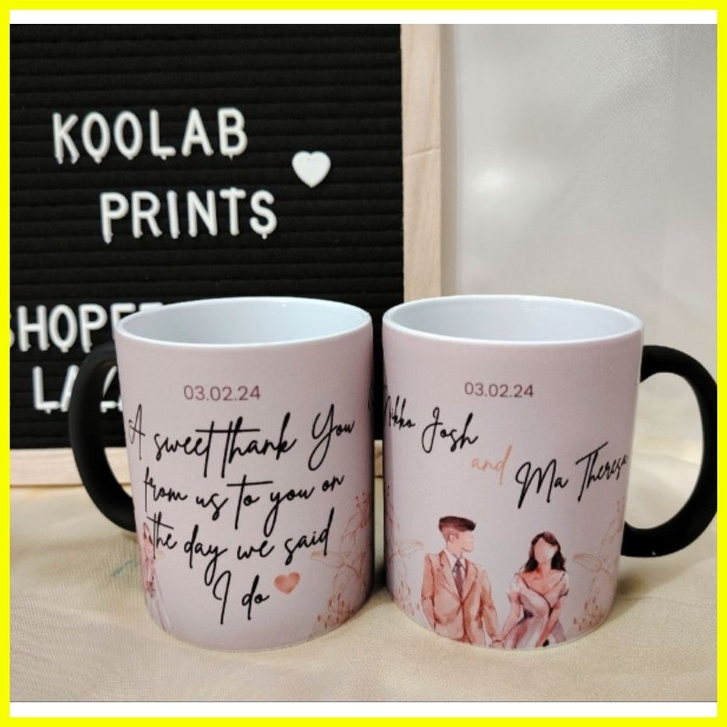 KoolabPrints Customized Magic Mug Personalized Souvenir with box | Shopee Philippines
