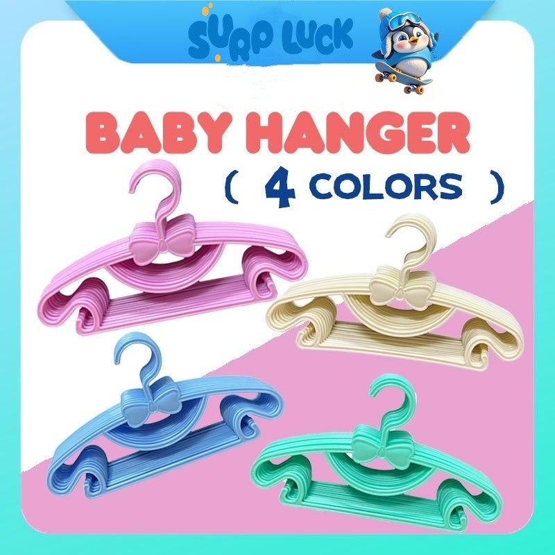 Surpluck Baby Hanger 12 pcs/set Kids Clothes Hanger Rack Display Hanger ...