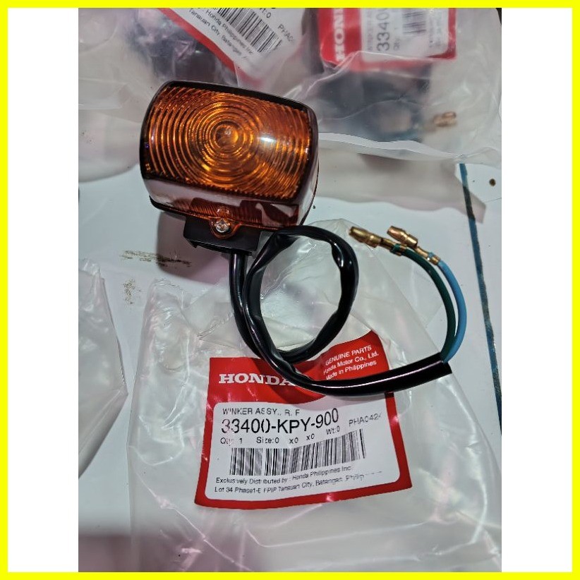 xrm 110/125 tmx 125 tmx 155 signal lights genuine (HONDA).orange ...