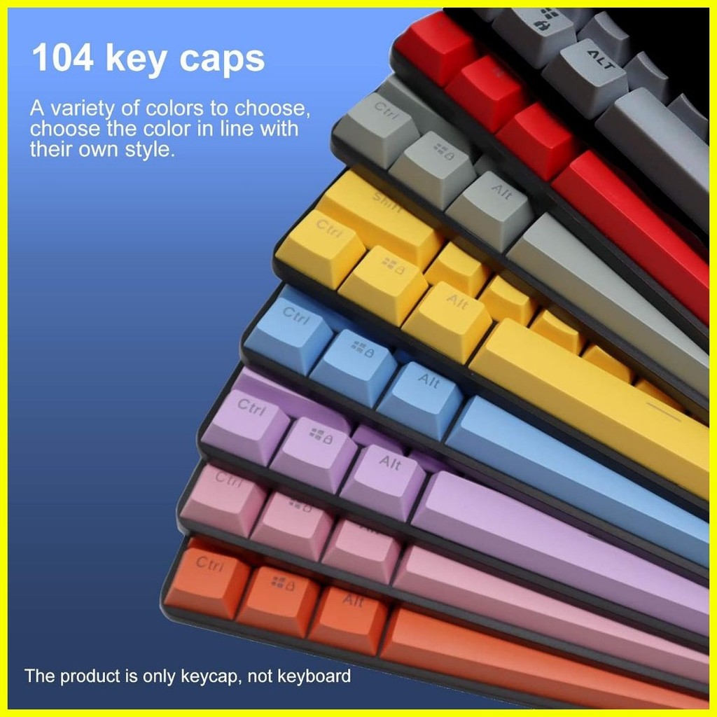 FEKER ABS Keycaps 113 Keys OEM Profile Backlight for RK61 RK71 61/87 ...