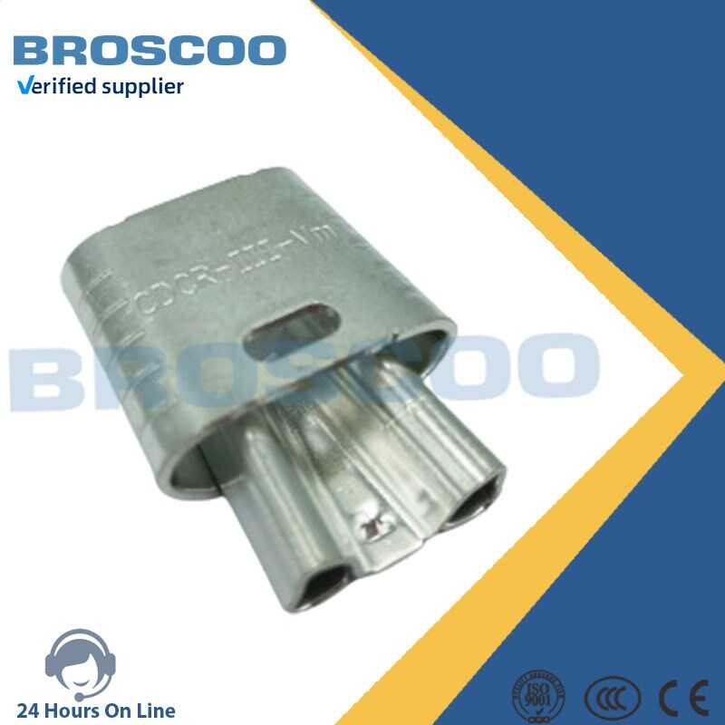 ღ C-shaped connector steel rope cone Brazil popular wedge wire clamp ...