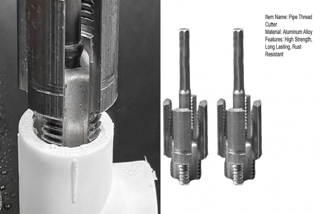 HUA_ Pvc Pipe Threader 3/4-inch Pipe Threading Device Universal Heavy ...