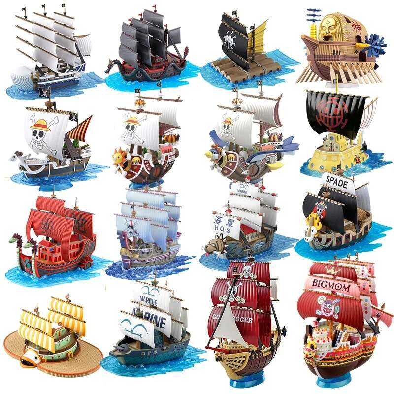 Genuine Original Bandai One Piece Great Ship Model Assembled The Ship ...