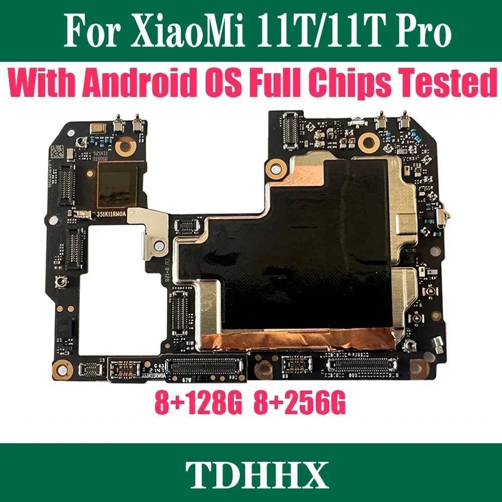 Original Unlocked MotherBoard Xiaomi 11T MainBoard Fully Tested Good ...