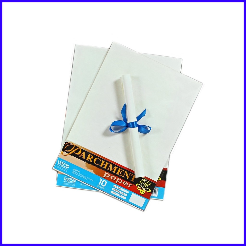 Veco Elit Parchment Colored 90gsm 8.5x11in (5sets) | Shopee Philippines