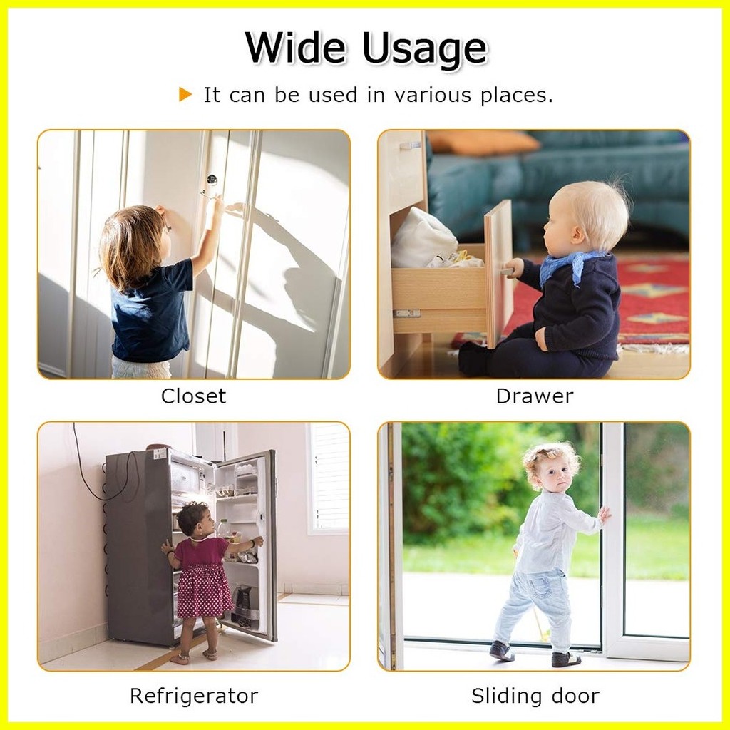 2PCS Ref Lock For Refrigerator Door Refrigerator Lock Ref Lock Door ...