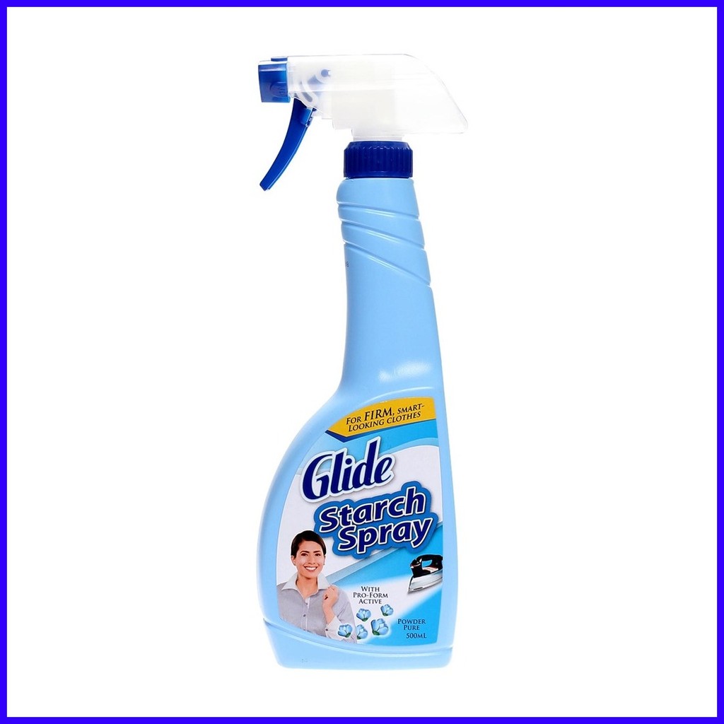 Glide Powder Pure Starch Spray (500 mL) | Shopee Philippines