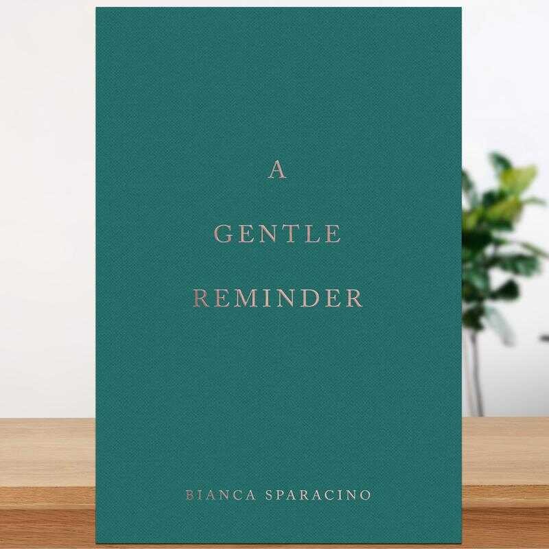 A Gentle Reminder By Bianca Sparacino (Author) Kindle Edition | Shopee ...