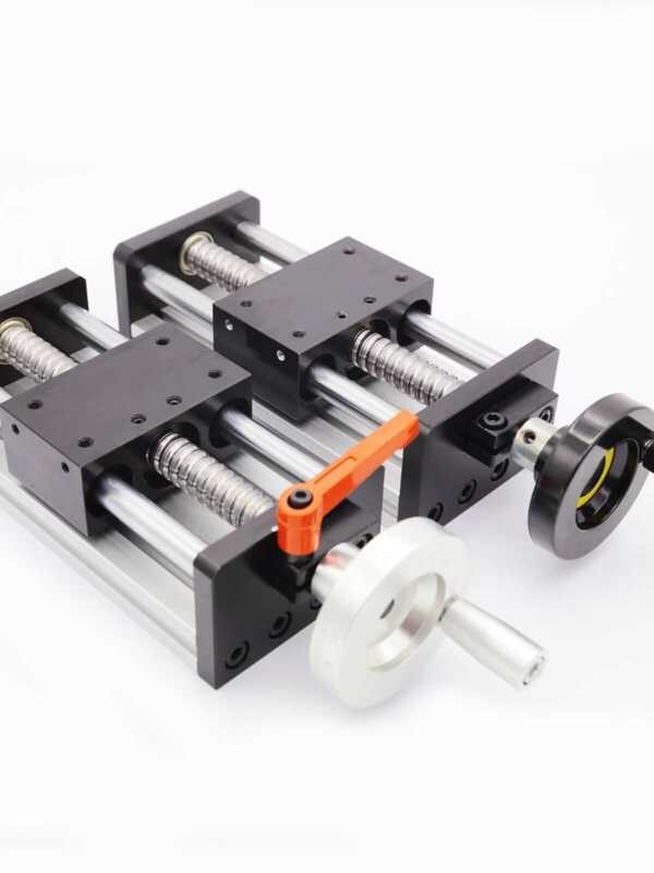 ☑♥ Manual Slide Module Double Optical Axis Precision Ball Screw Cross ...