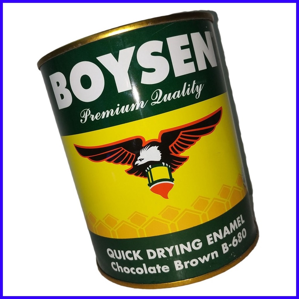 BOYSEN QDE CHOCOLATE BROWN B-680 ( 1 LITER ) FOR WOOD AND METAL