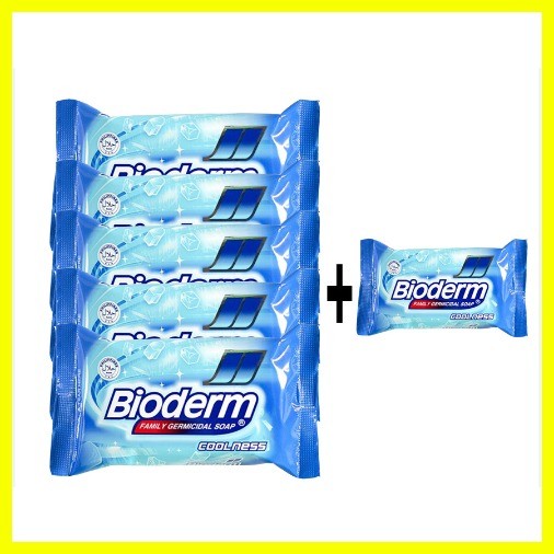 Bioderm Soap Coolness Blue (60g x 6pcs) | Shopee Philippines