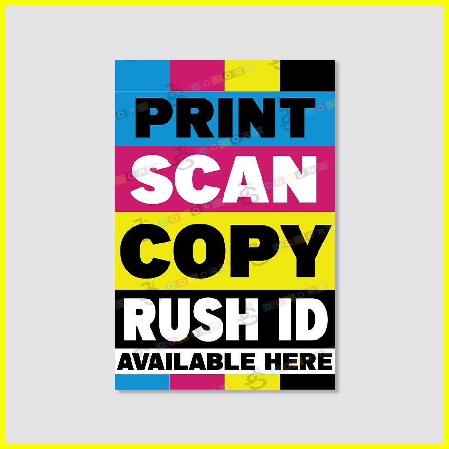Print Scan Xerox Copy Tarpaulin Signage | Shopee Philippines