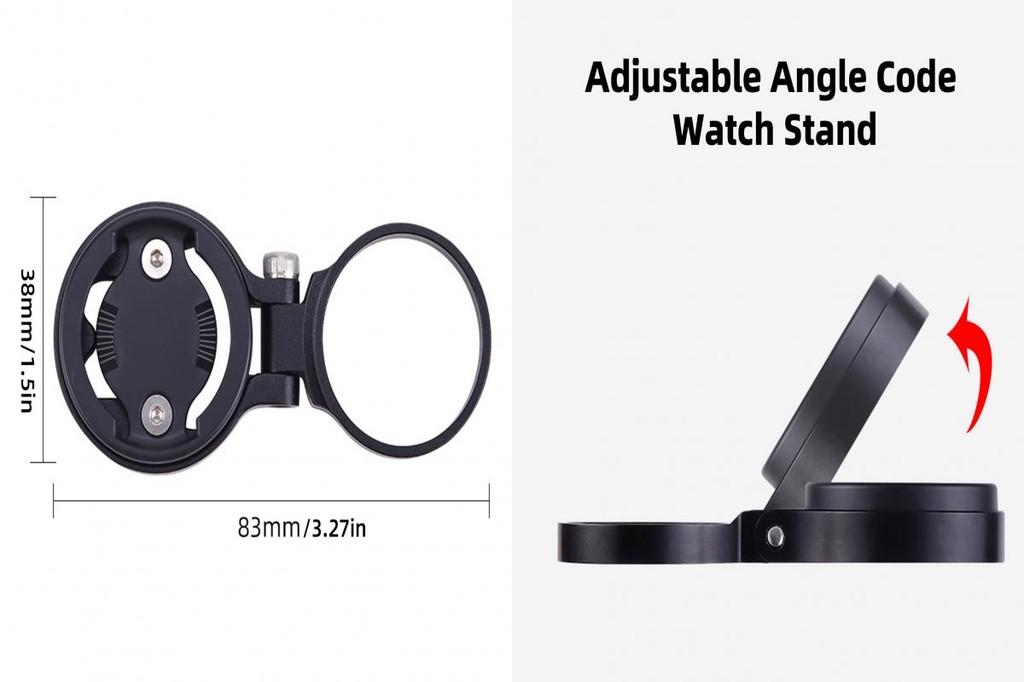 Versatile Bike Computer Mount Aluminum Alloy Bike Computer Mount ...