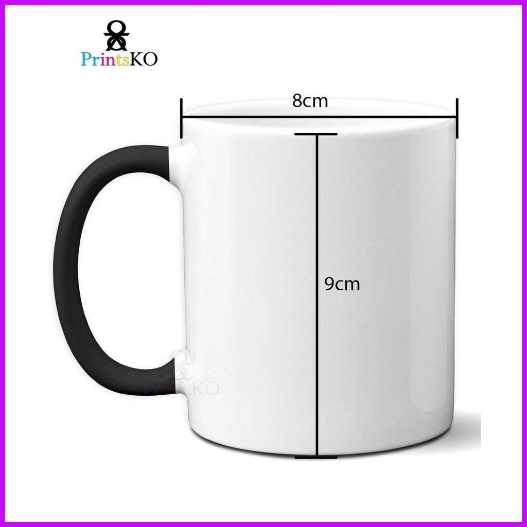 Magic Mug or White Mug Anime One Piece Luffy Booger Design | Shopee ...