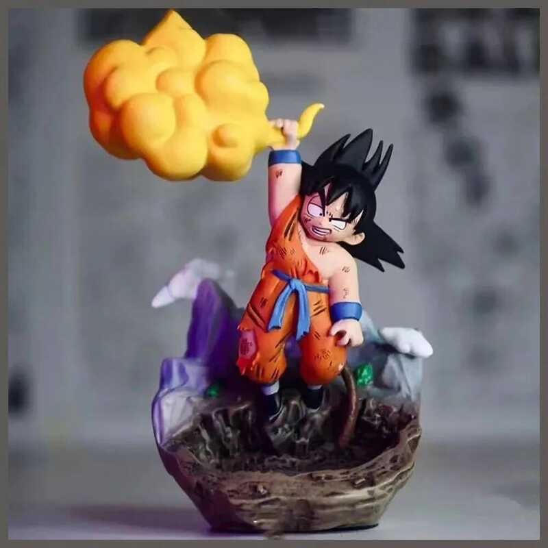 Anime 3 ∫ 9Cm Dragon Ball Figures Evil Containment Wave Son Goku Action ...