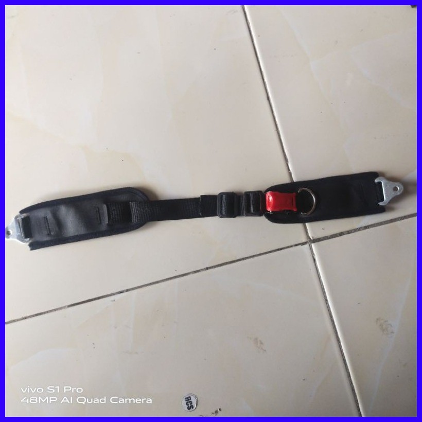 Universal helmet strap crocodile box DD ring microlock half face full ...