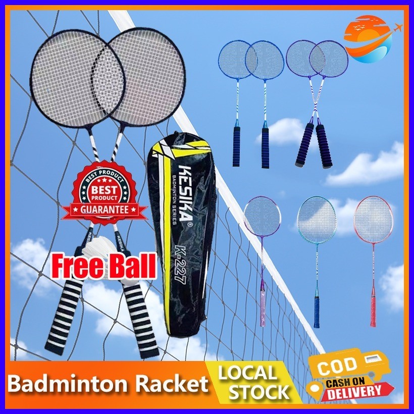 YONEX 2Pcs Badminton Racket Original Set for Adult Fitness Kids Traning ...