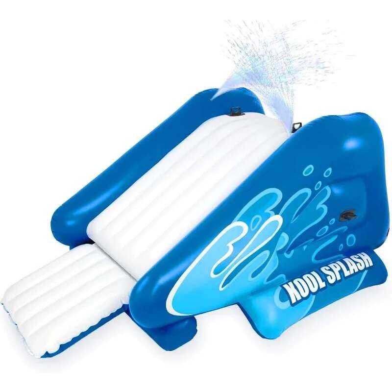 Ring Swimming Intex Kool Splash Iatable Water Slide Pool Play Center ...