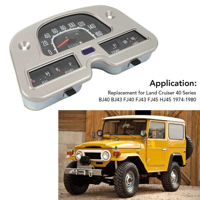 12V Cluster Amp Meter Speedometer Gauge Instrument Panel Assembly For ...