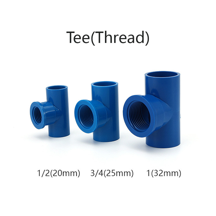 （Fast Delivery）PVC Blue Fittings Coupling/Elbow/Plug/Tee/Adaptor/PVC ...