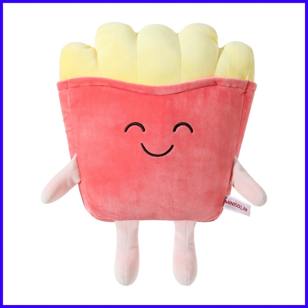 Miniso Delightful Food Series - Strawberry/Cotton Candy/Cream Plush ...