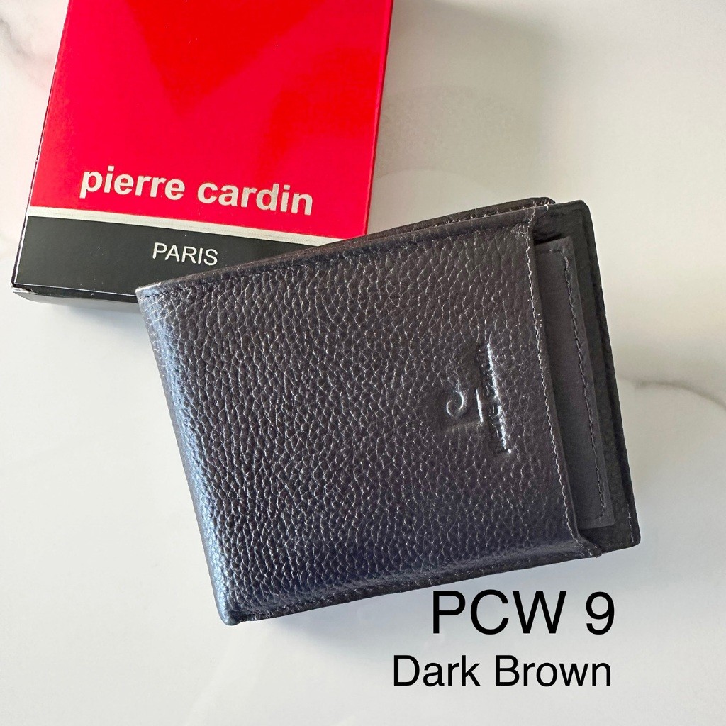 PIERRE CARDIN PCW9 Men's Bifold Leather Wallets with Front Insert and ...