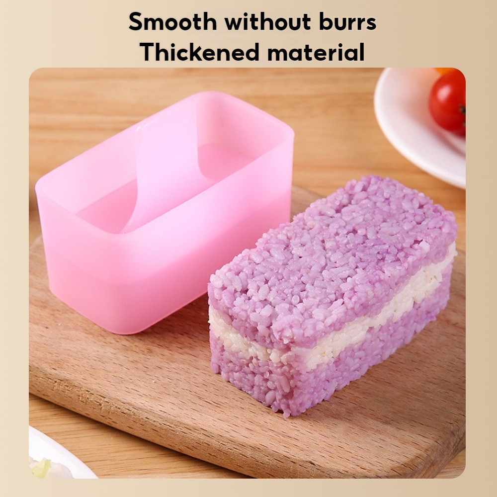 【Rice Mould】Musubi Maker Rectangular Layer Mold Box with Scoop Onigiri ...