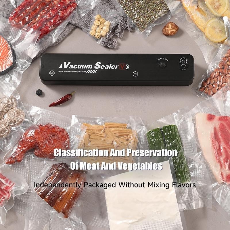 Food Vacuum Sealer Packaging Machine Portable Packaging Machine Automatic Vacuum Sealing Machine ...